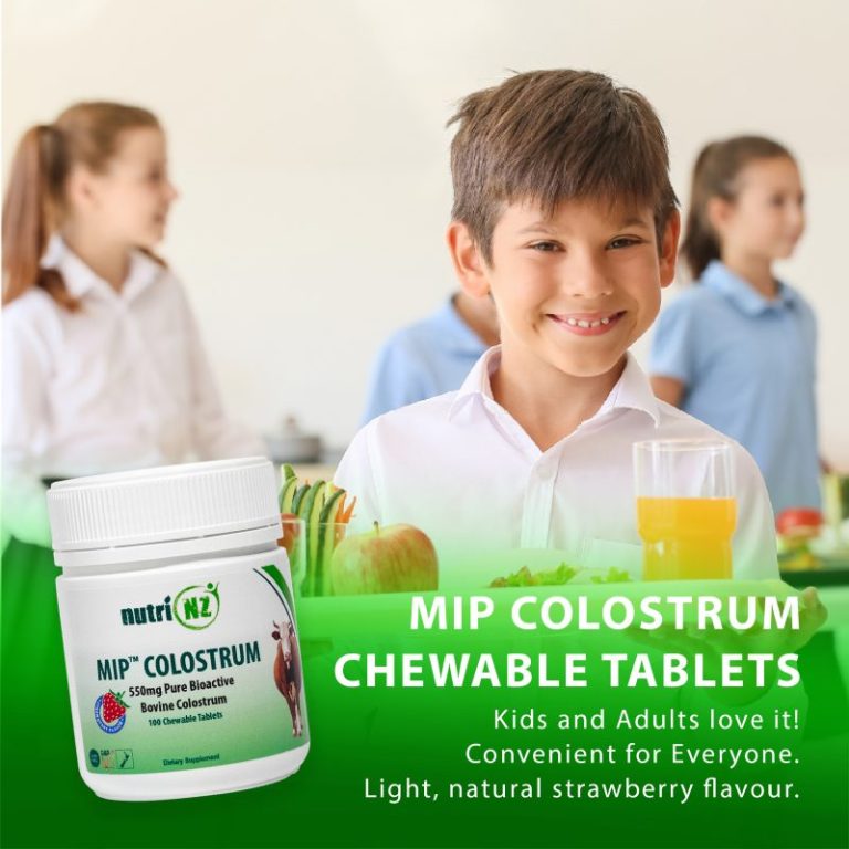 MIP Colostrum, Chewable Tablets - Nutrition New Zealand
