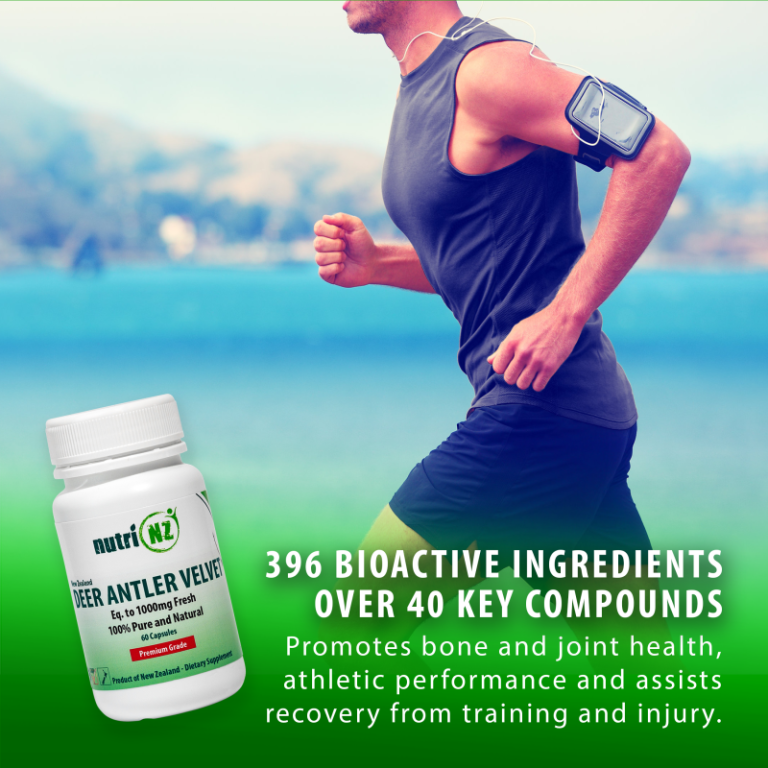 Deer Antler Velvet Capsules - Nutrition New Zealand